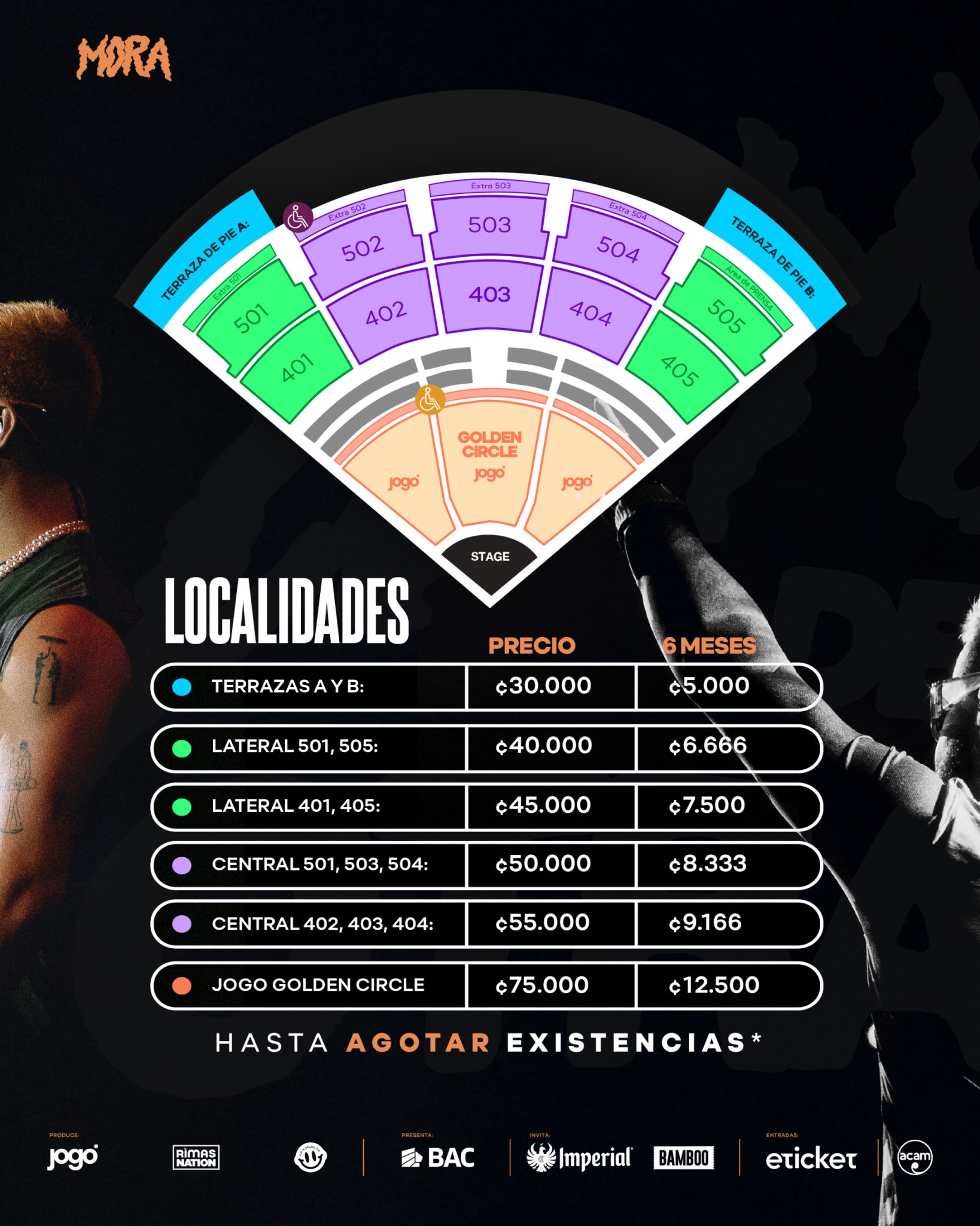 “Lo Mismo de la Otra Vez Tour” Mora regresa a Costa Rica